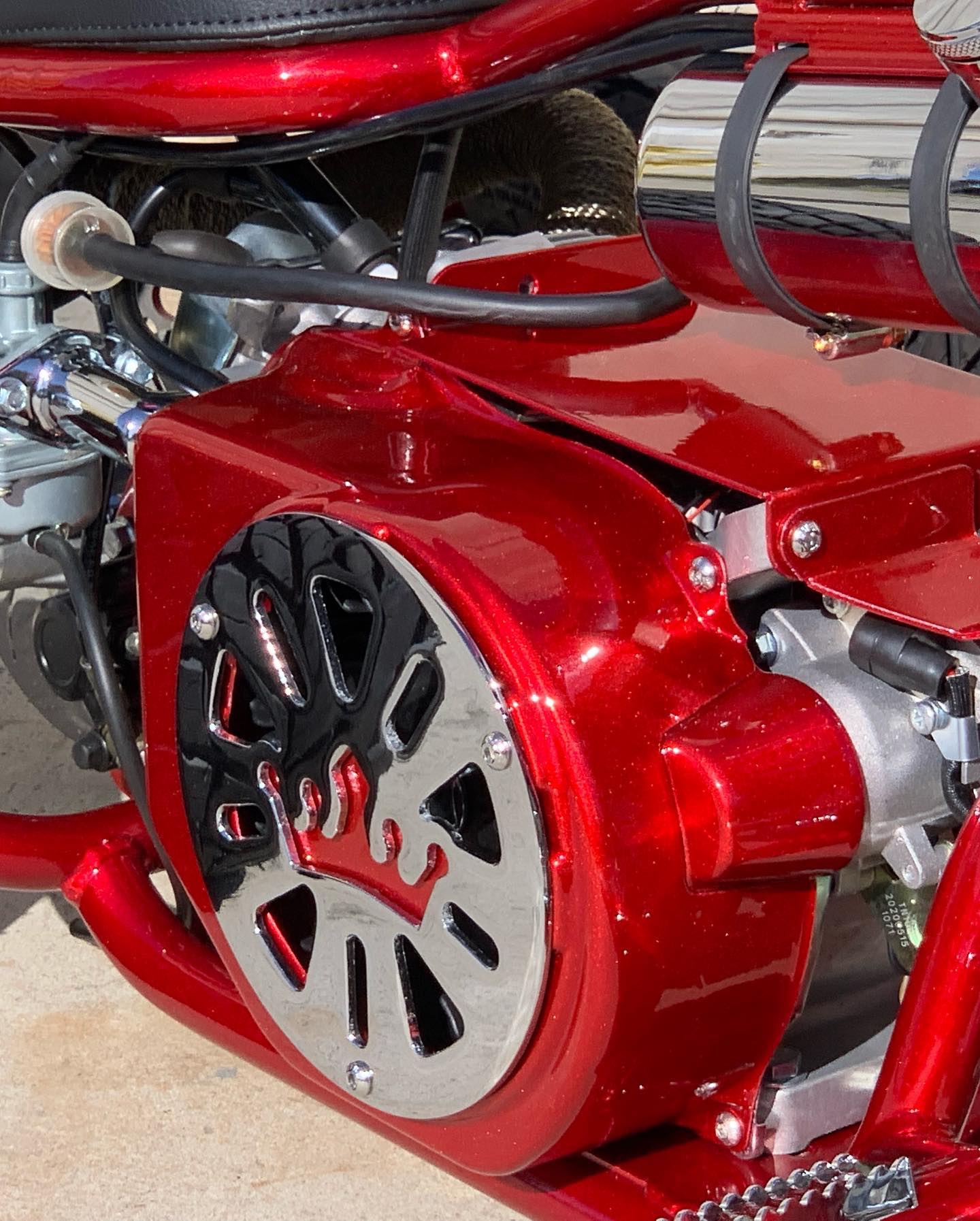 Custom Mini Trike (Red): Stand Out in Style on Urban Roads